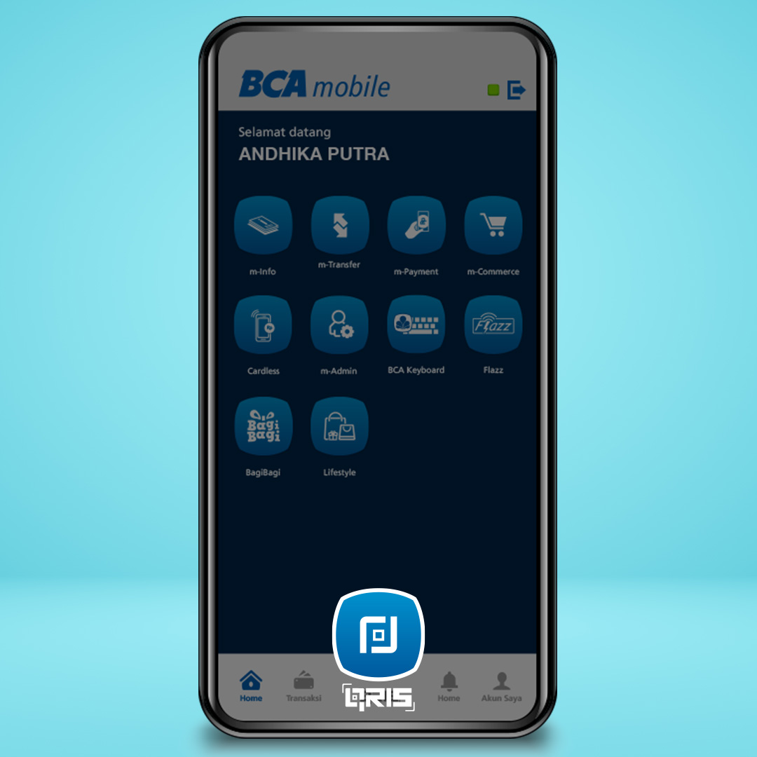 BCA - Pakai QRIS TUNTAS fitur Transfer di BCA mobile, Kirim Uang Anti Ribet